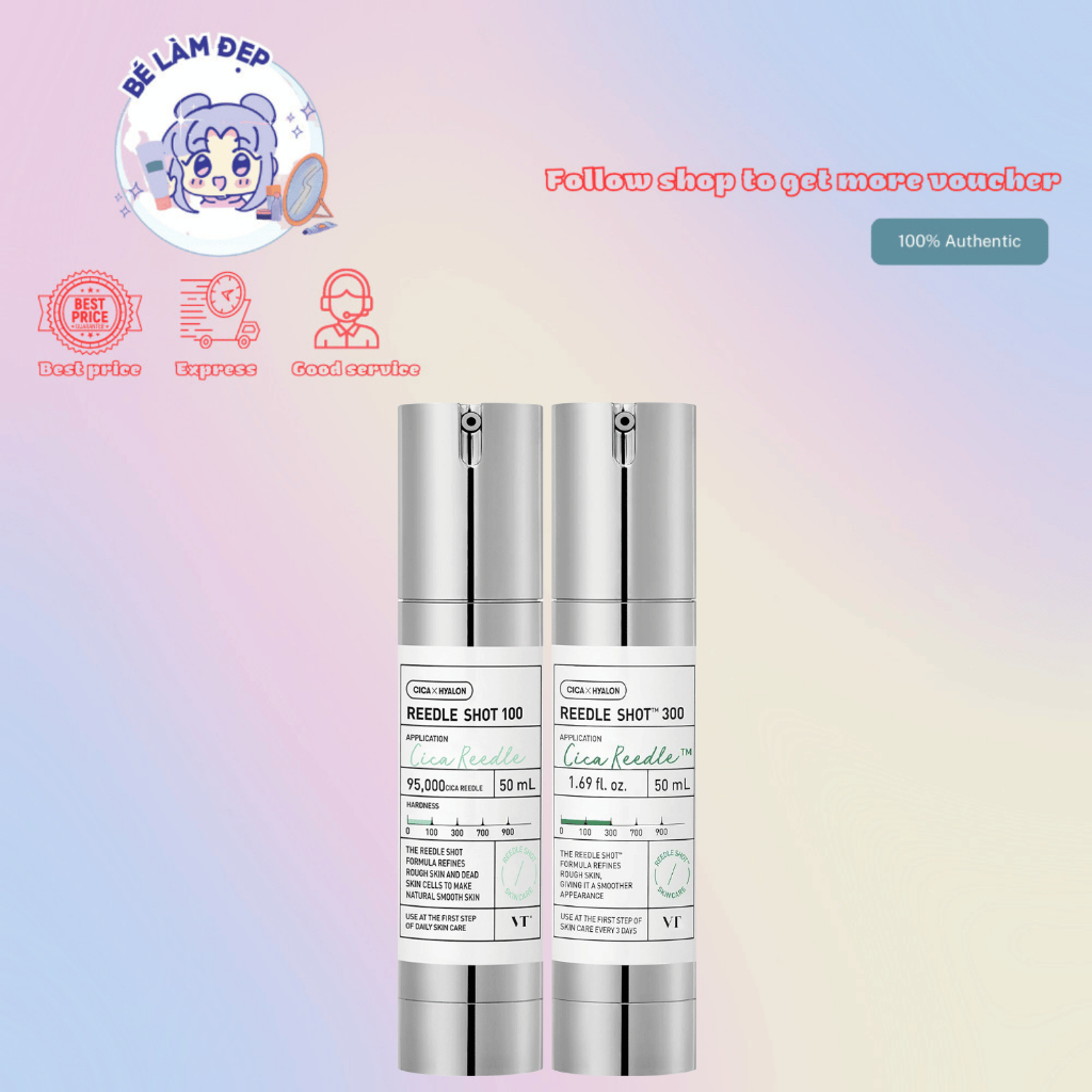 Tinh Chất Công Nghệ Vi Kim VT Reedle Shot 100 Cica - 50ml | Shopee Việt Nam