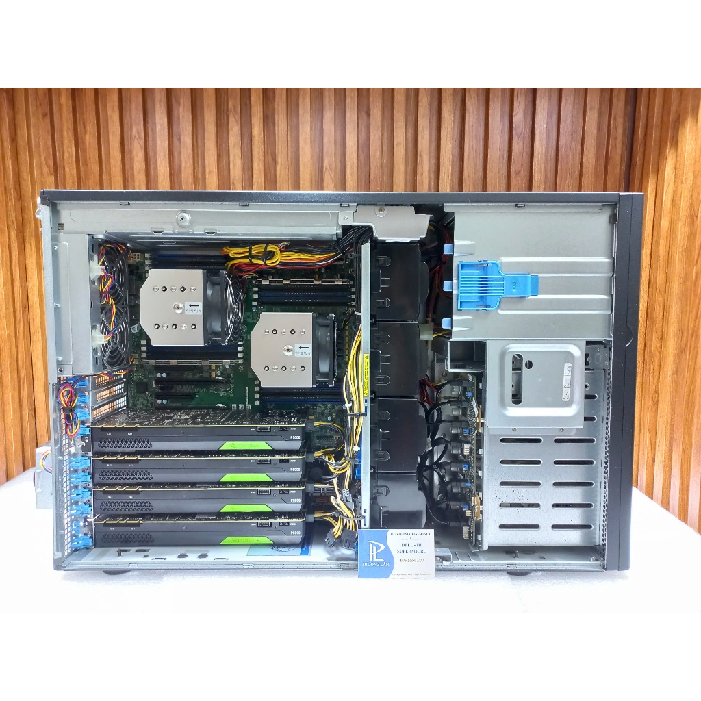 SUPERMICRO GPU SuperWorkstation 7049GP-TR HỖ TRỢ CHẠY 4 VGA CHO NHU CẦU ...
