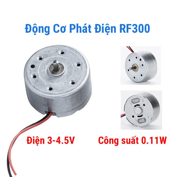 Động Cơ Phát Điện RF300 3-4.5V nhỏ gọn, tiện lợi, động cơ mạnh mẽ ...