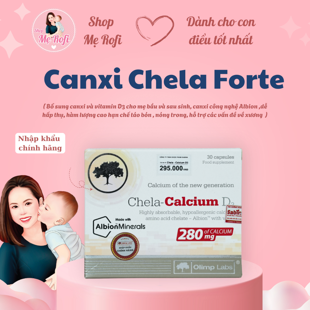 Viên uống Canxi Chela - Calcium D3 Sabina Thực Phẩm Hỗ Trợ Sức Khỏe ...