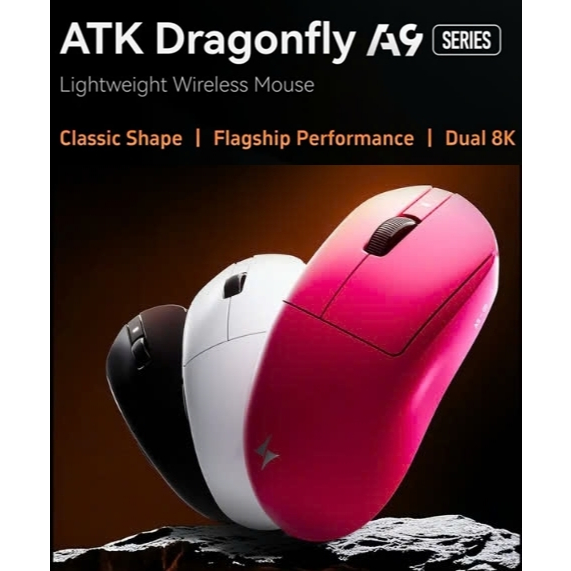 Chuột chơi game VXE ATK A9 | A9 Plus | A9 Pro | A9 Ultra Wireless | Shopee Việt Nam