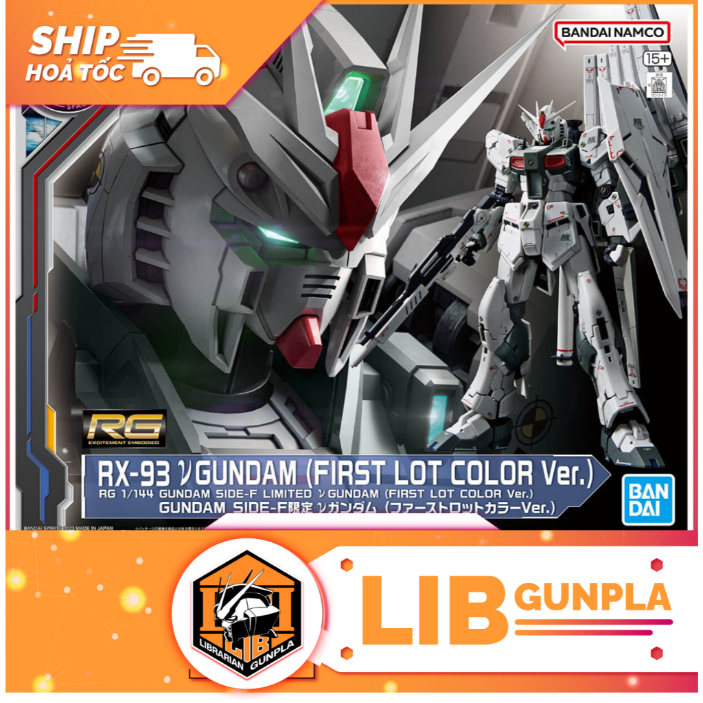 Đồ chơi mô hình lắp ráp Bandai Gundam RG 1/144 GUNDAM SIDE-F LIMITED Nu ...