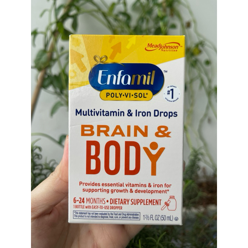 Enfamil Poly Vi Sol bổ sung MultiVitamin + Sắt - 50ml | Shopee Việt Nam