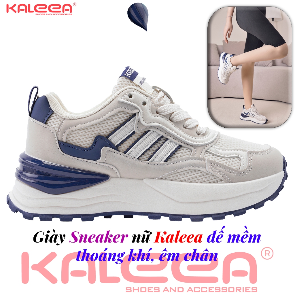 Kaleea: Giày Thể Thao nữ đế mềm, Sneaker đế mềm mại Kaleea T92 (5P ...