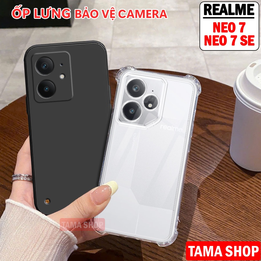 Ốp lưng REALME NEO 7 /NEO 7 SE 5G (Chống sốc 4 góc) Trong suốt,Bảo vệ ...