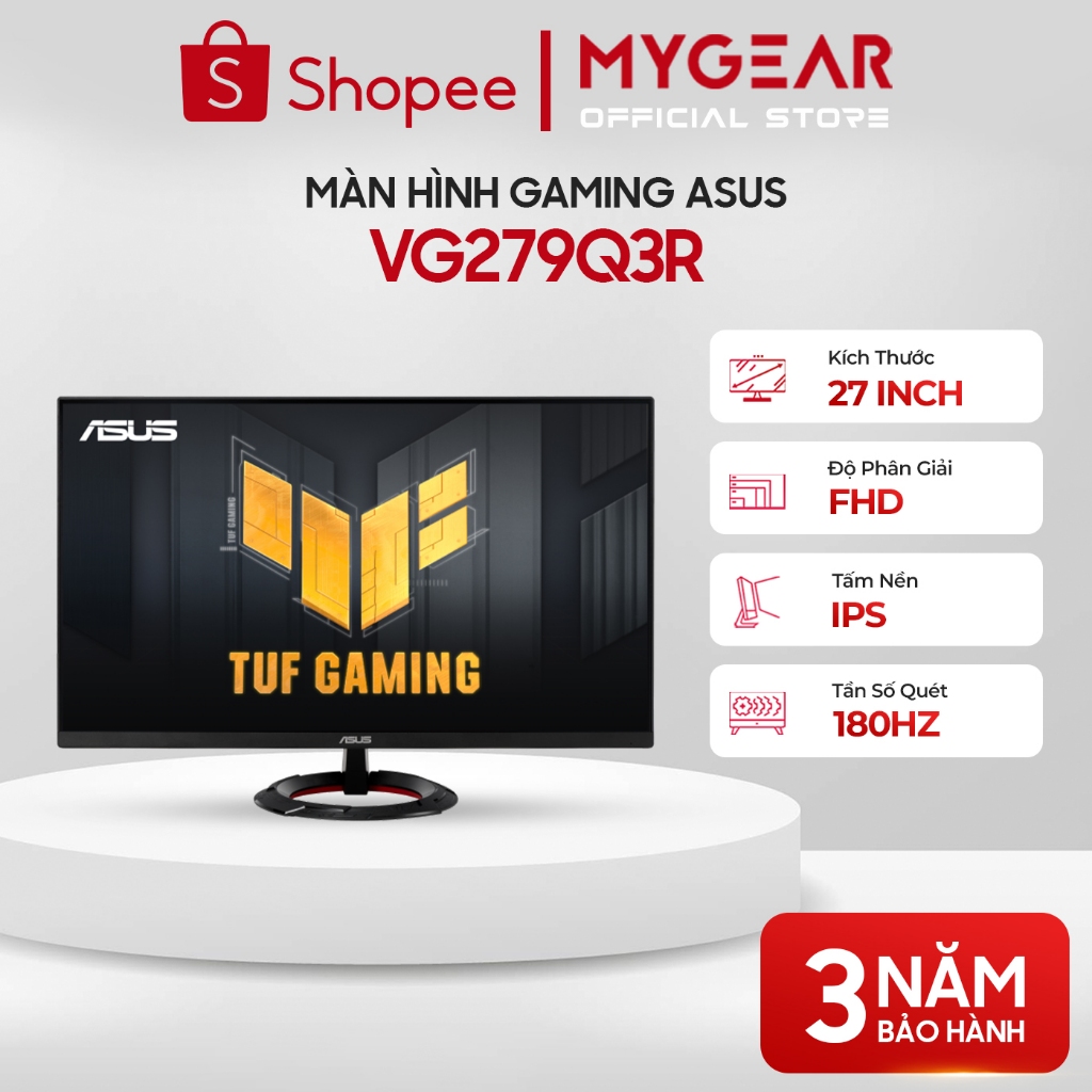 Màn Hình Gaming ASUS TUF VG249Q3R VG279Q3R 27 inch FHD 180Hz 1ms IPS FreeSync - Bảo Hành Chính ...