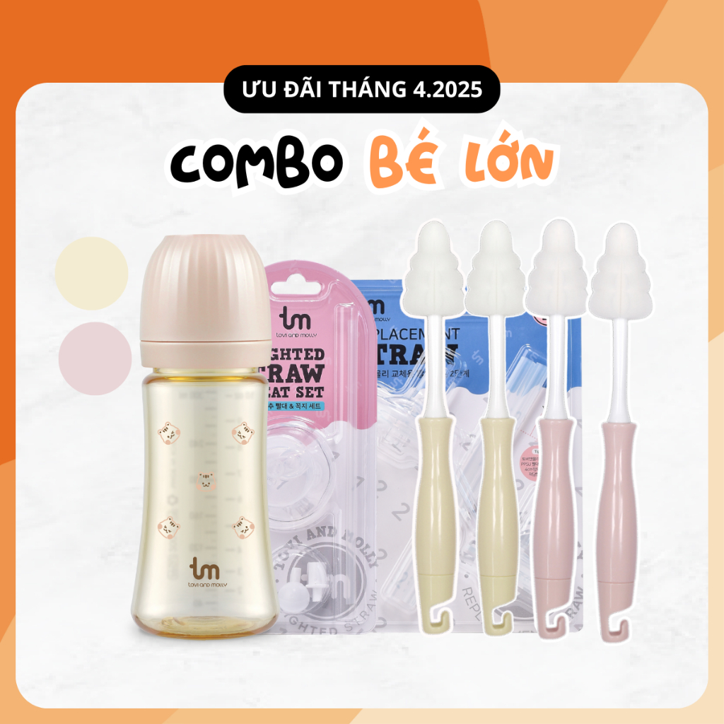 COMBO BÉ LỚN TẬP HÚT TOVI & MOLLY | Shopee Việt Nam