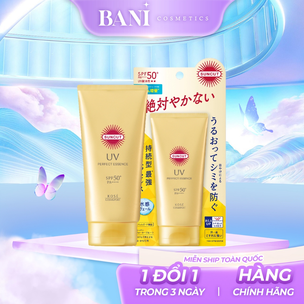 Chống Nắng Siêu Chống Thấm Nước Kose Suncut Uv Perfect Essence Super Water Proof SPF50+ PA ...