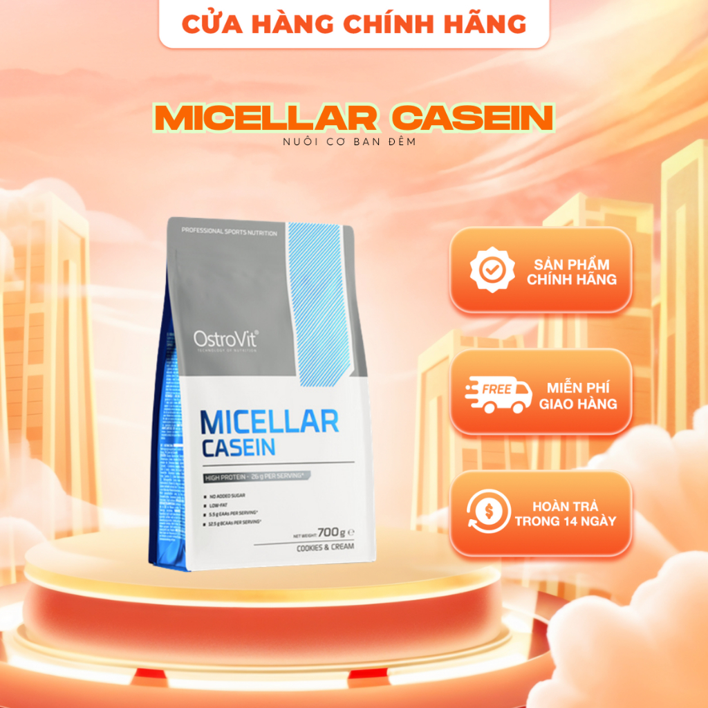 Sữa Tăng Cơ Ostrovit Miceller Casein - Phát Triển Cơ, Bổ Sung Protein ...