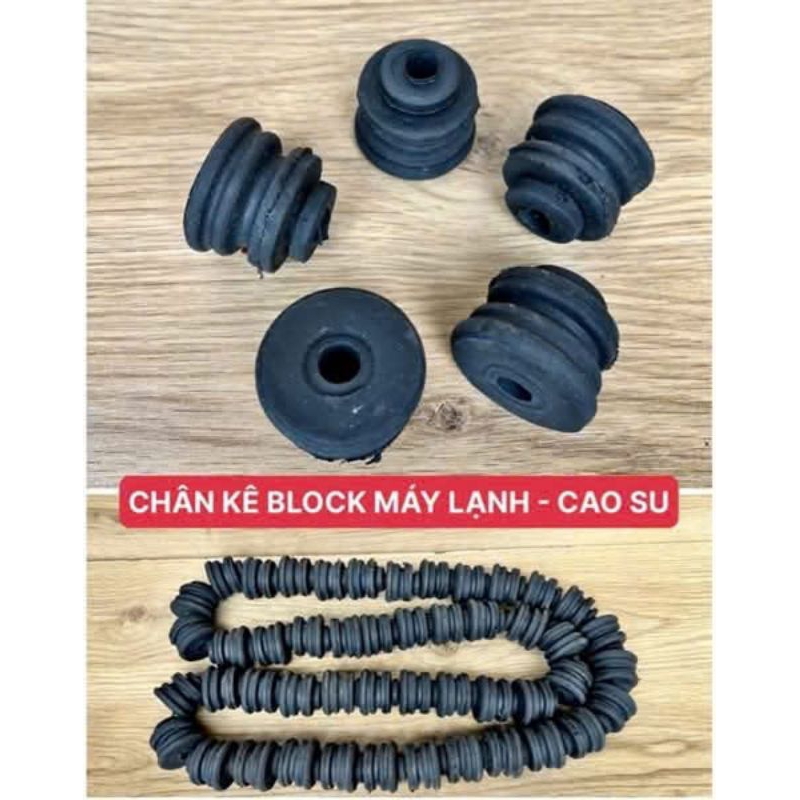 COMBO 3 CỤC CAO SU CHÂN BLOCK MÁY LẠNH -CAO SU CHÂN BLOCK TỦ LẠNH ...