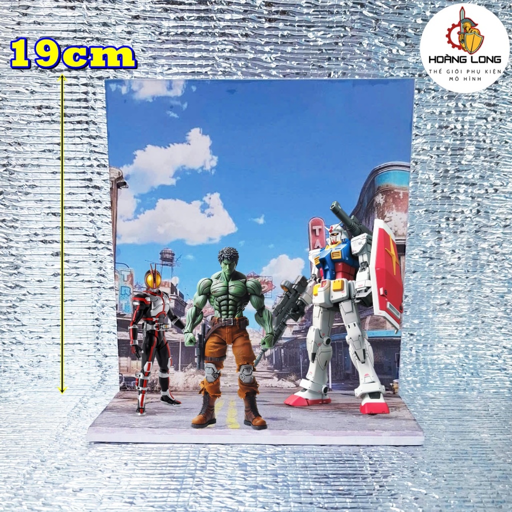 Tổng Hợp Sa Bàn Diorama cho Robot Gundam SHF Minigure DIY, quà tặng ...