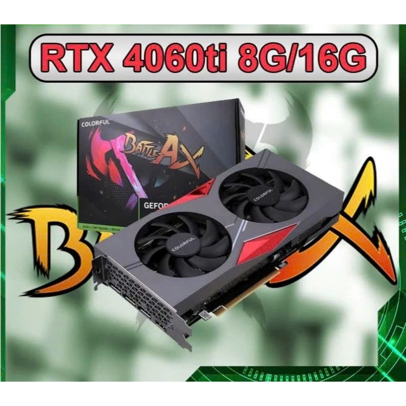VGA Card màn hình Colorful GeForce RTX 4060ti 8GB/16G GDDR6 NB DUO New ...