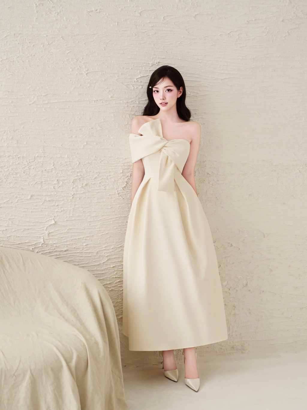 Méli Dress | Váy tiệc nữ thiết kế cup ngực midi H.I.U Fashion | đầm ...