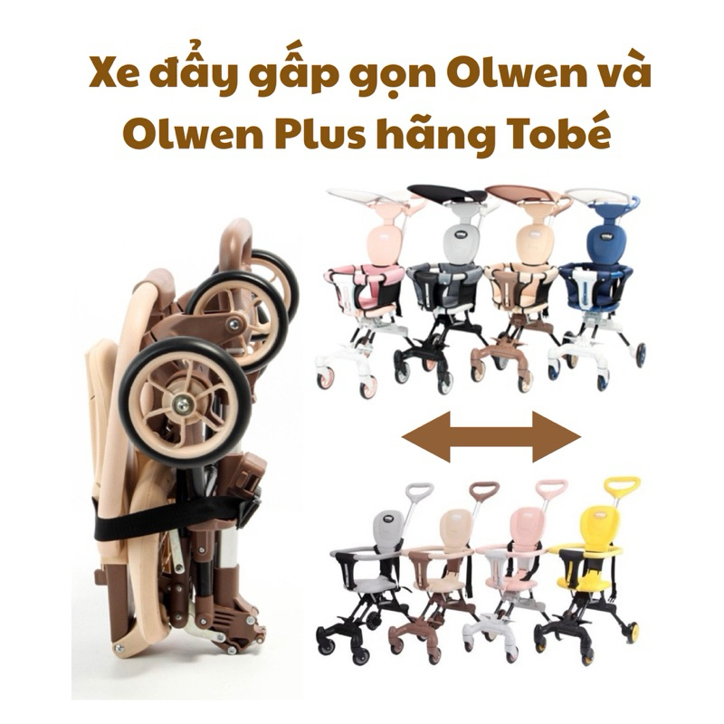 Xe đẩy gấp gọn Olwen và Olwen Plus hãng TOBÉ | Shopee Việt Nam