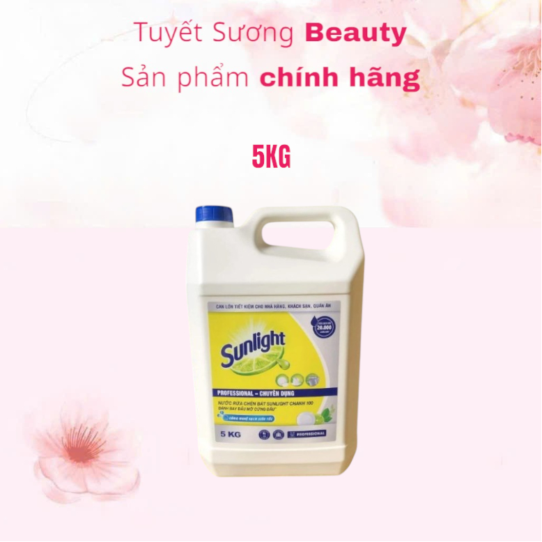 Nước rửa chén Sunlight Chanh 5KG | Shopee Việt Nam