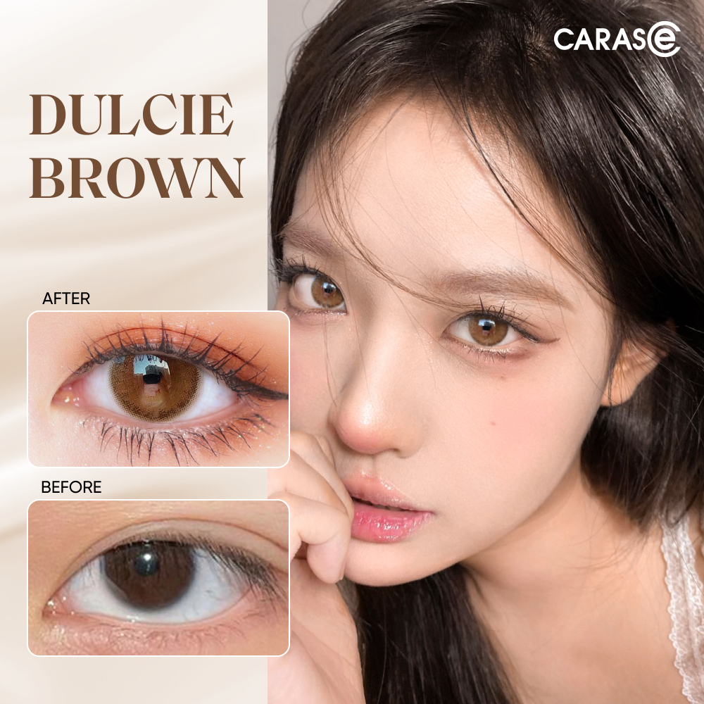 Kính áp tròng khoá ẩm 10H 3 tháng màu S Dulcie Brown, S Lavier Brown/Choco/Gray (Lens cận Outlet ...