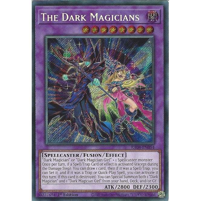 [KW2 Yugioh] [EN-UK] [Nice Art] [Waifu] Thẻ bài RA04-EN054 The Dark Magicians | Shopee Việt Nam