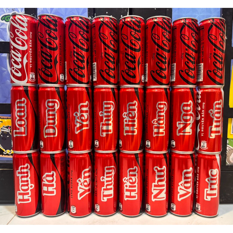 Lon Coca-Cola 330ml Có In Tên Của Bạn | Shopee Việt Nam