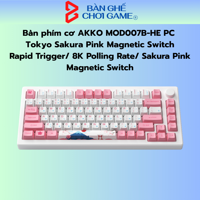 Bàn phím cơ AKKO MOD007B HE-PC Tokyo (Rapid Trigger/ 8K Polling Rate ...