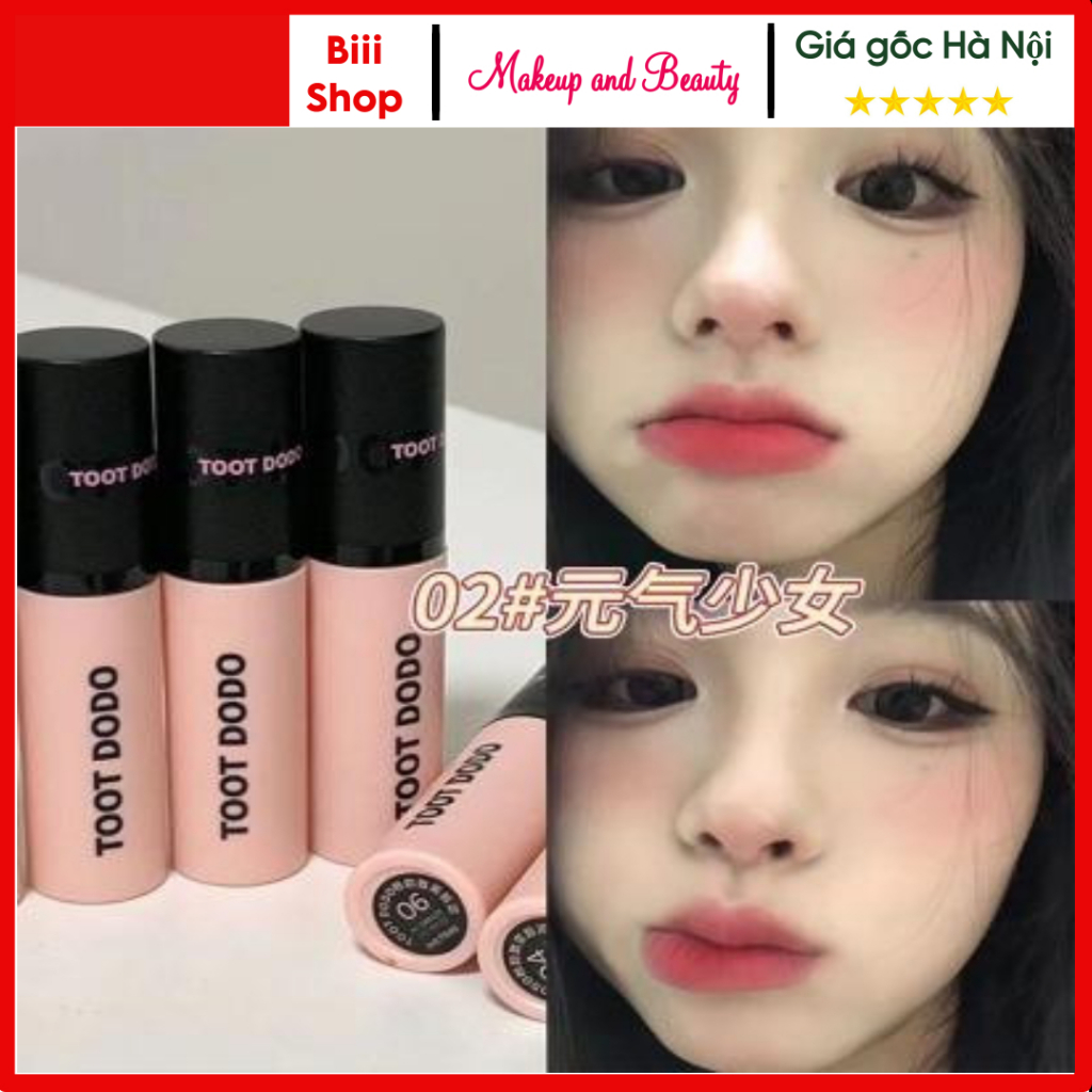 Toot Dodo Matte Lip Mud Lipstick Lâu Trôi Trang Điểm Phong Cách Hàn ...
