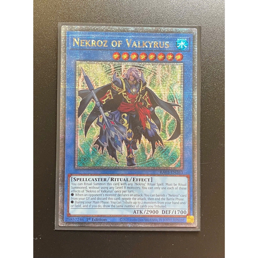 YMS - [Thẻ bài Yugioh] - [TCG-UK] - RA03-EN263 - Nekroz of Valkyrus ...
