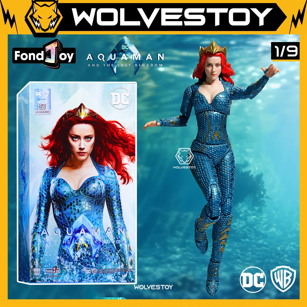 Mô Hình Fondjoy Toys DC Aquaman and The Lost Kingdom Mera 1/9 Action ...