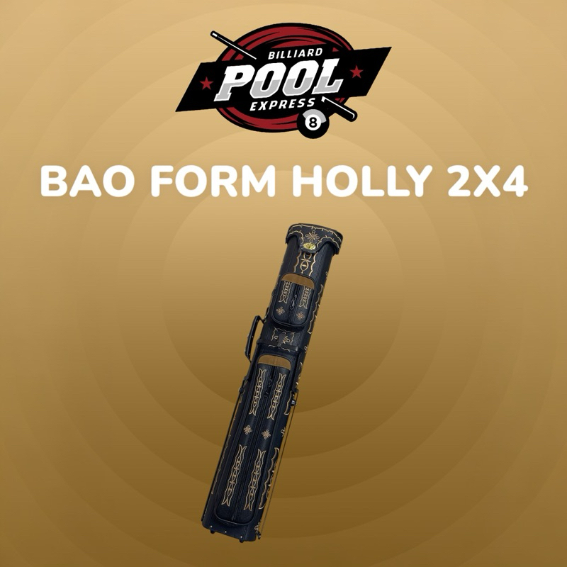Bao gậy bi-a, Bao đựng cơ bida Form Holly 2x4 (có chân sắt tự đứng ...