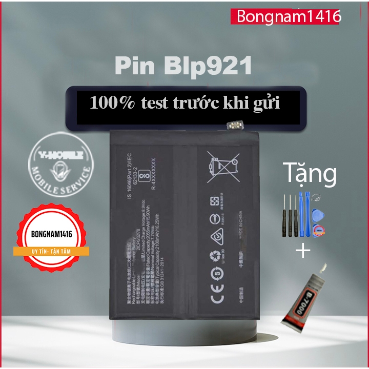 Pin BLP921 Thay Thế Cho OnePlus Ace / OnePlus 10R (150W – PGKM10 ...