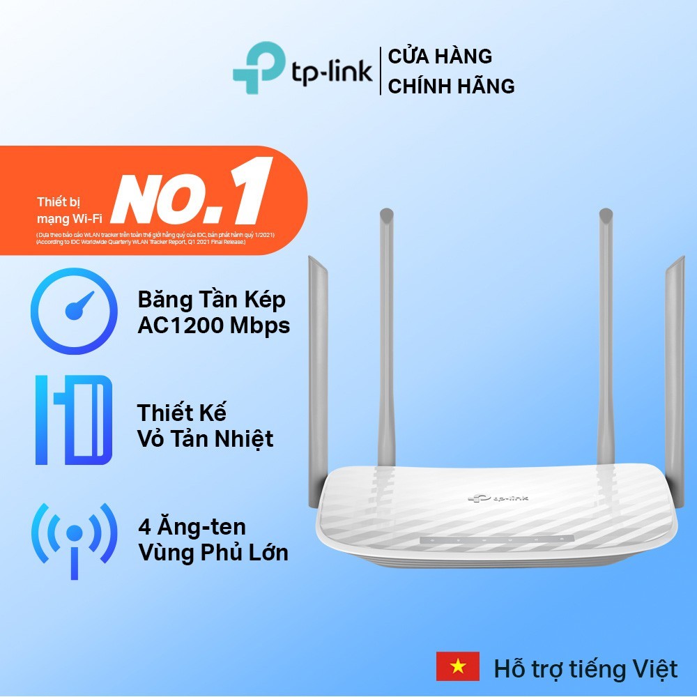 Bộ Phát Wifi TPLink Archer C50 Chuẩn AC 1200Mbps - Hàng Chính Hãng Bảo ...