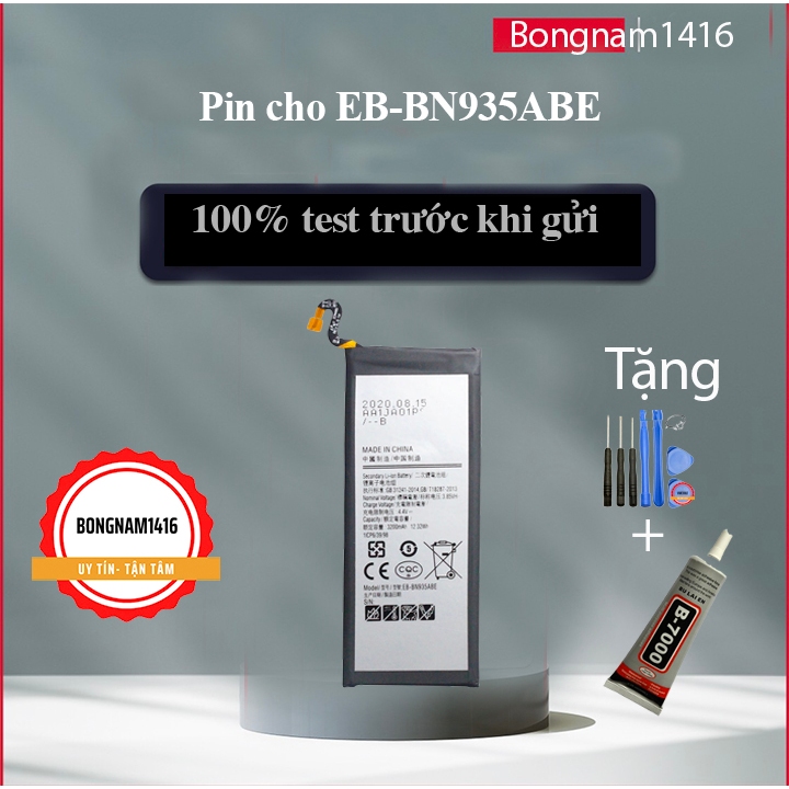 PIN THAY THẾ CHO SAMSUNG NOTE 7 / NOTE FE (BN930) – TẶNG BỘ SỬA VÀ KEO ...