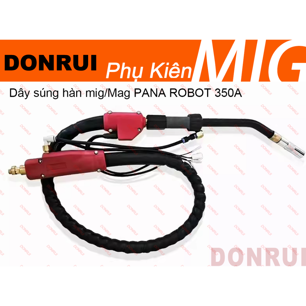 Dây súng hàn mig Mag PANA ROBOT 350A Mỏ hàn robot Panasonic YT ...