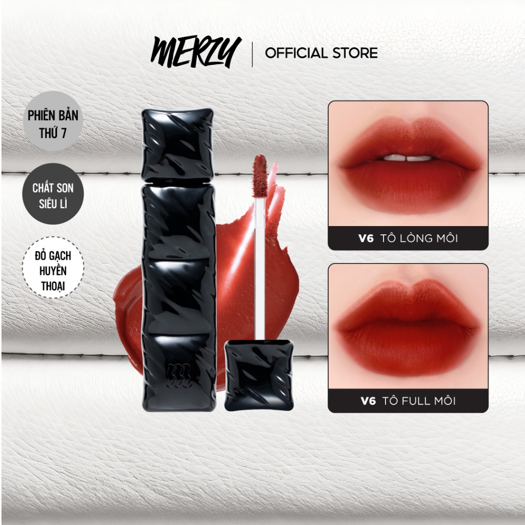 [Livestream] [V6 PUFFER] Son Kem Lì Merzy The First Velvet Tint 4.5g ...