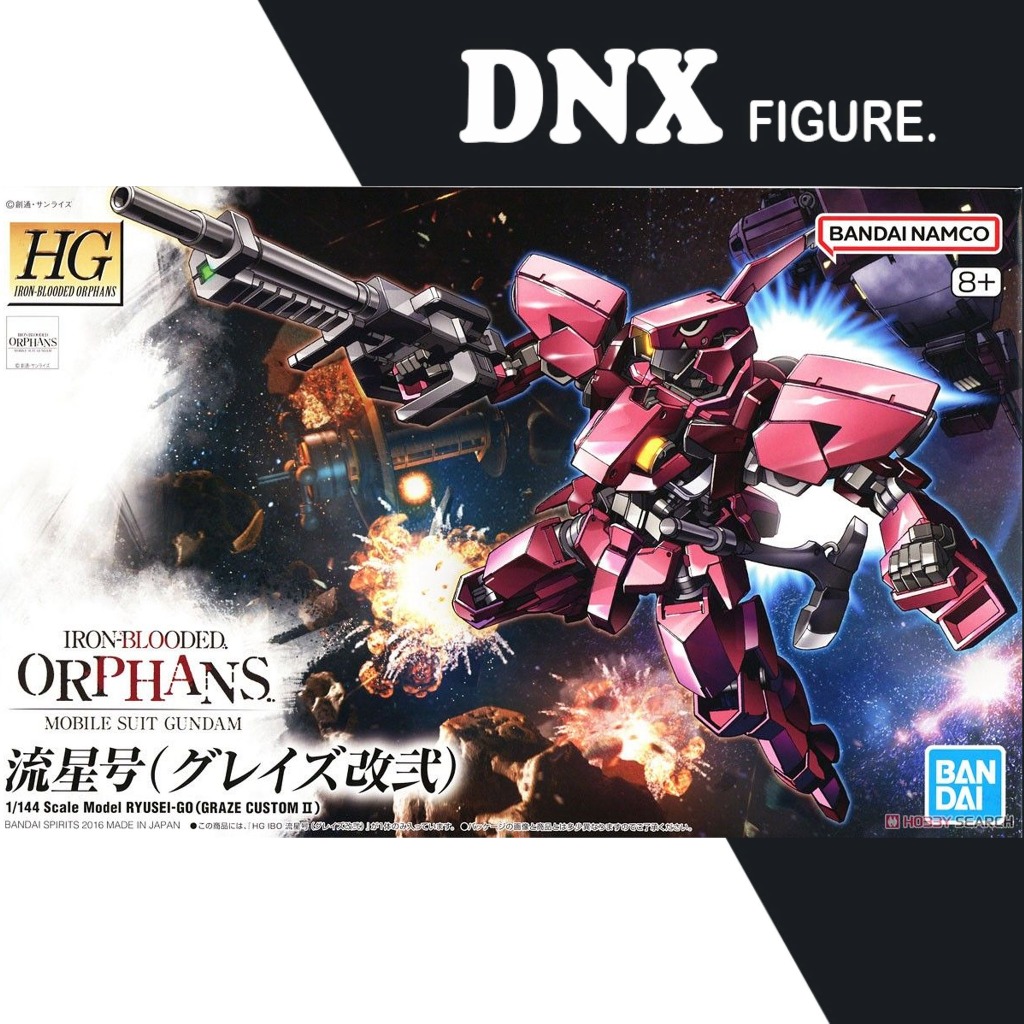 Mô hình lắp ráp HG IBO 1/144 RYUSEI-GO (GRAZE CUSTOM II 2) Iron-Blooded ...