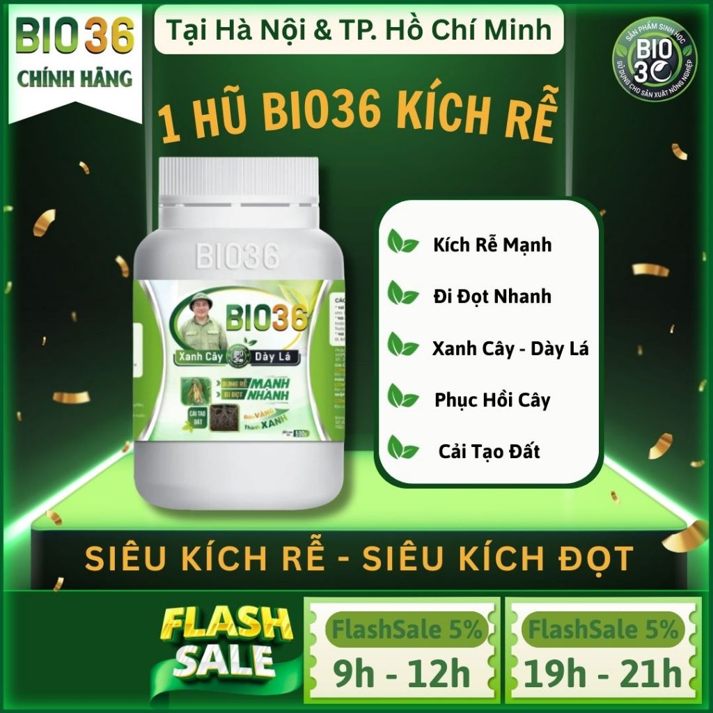 Bio 36 Siêu Kích Rễ - Đi Đọt Nhanh – Xanh Cây – Dày Lá – Cải Tạo Đất ...