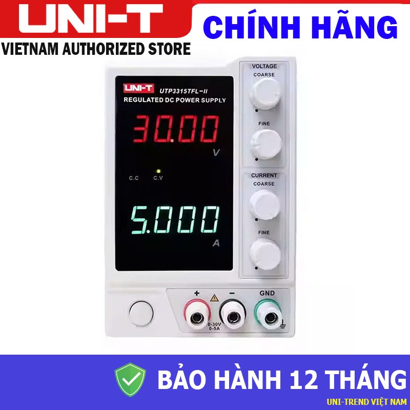 Nguồn điện DC UNI-T UTP3315TFL-II (30V, 5A, 1CH, Linear) | Shopee Việt Nam