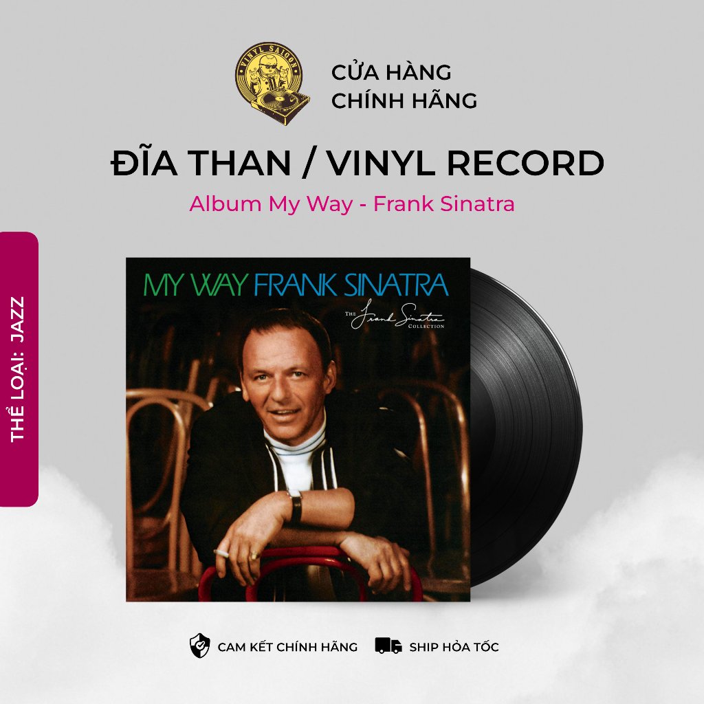 Đĩa than album My Way - Frank Sinatra vinyl record | Shopee Việt Nam