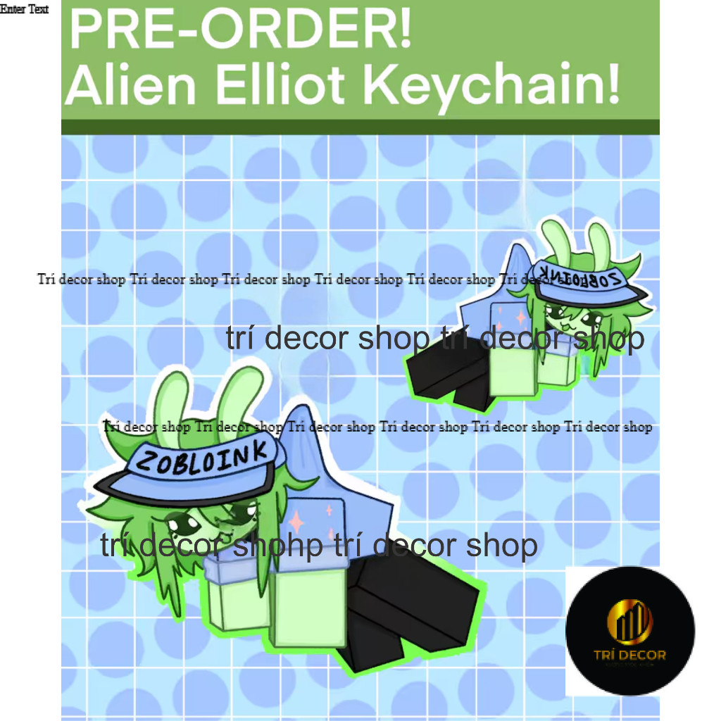 Móc khóa Alien Elliot Forsaken | Shopee Việt Nam