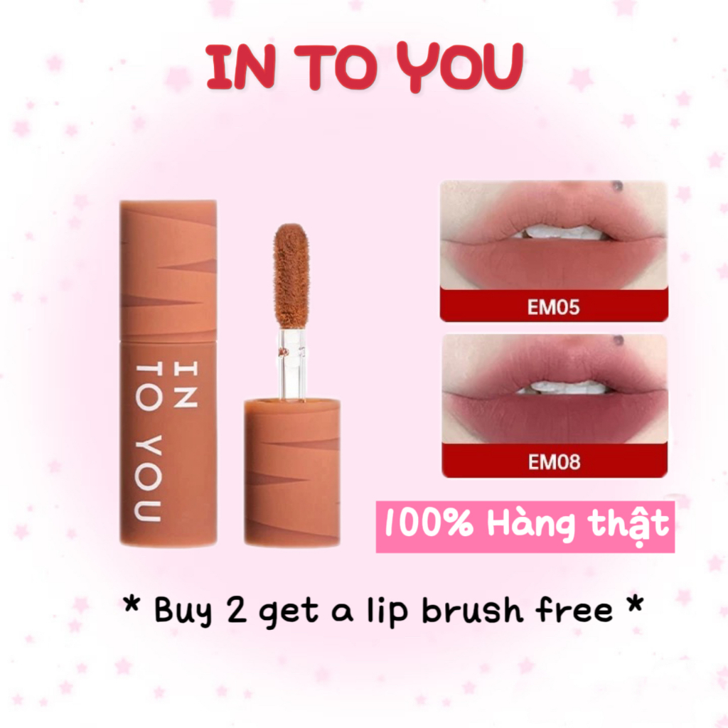 [iao hàng nhanh từ Hà Nội]💯INTO YOU💯 Into You son môi mini velvet matte của Công dụng kép cho ...