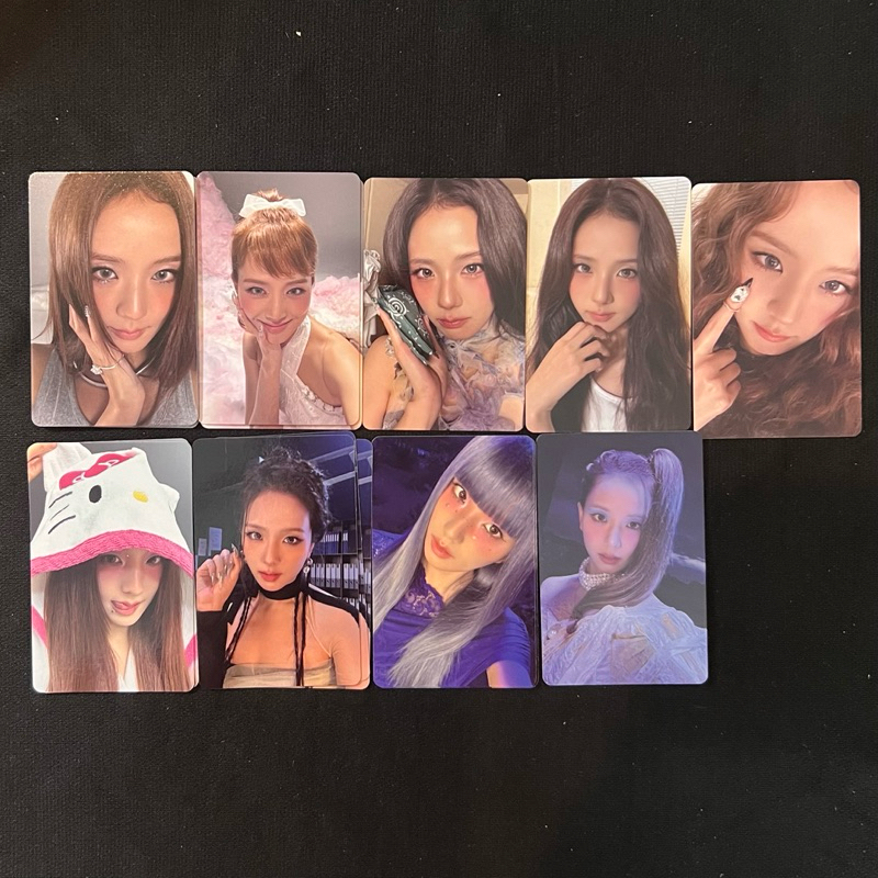 Photocard Tách Lẻ Trading Pack Card BLACKPINK JISOO AMORTAGE Chính Hãng ...