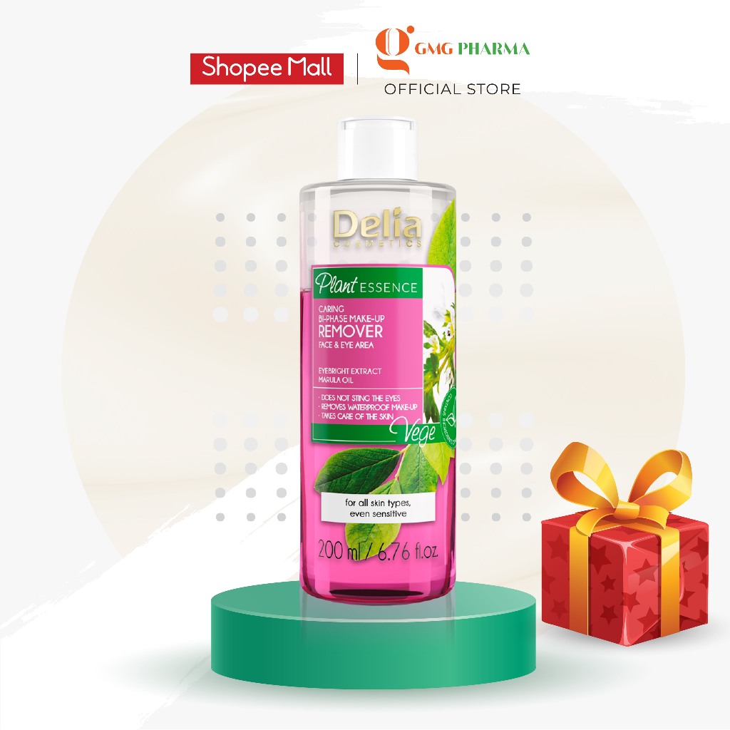 DELIA COSMETICS Plant Essence Caring Bi-phase Make-up remove sạch sâu ...