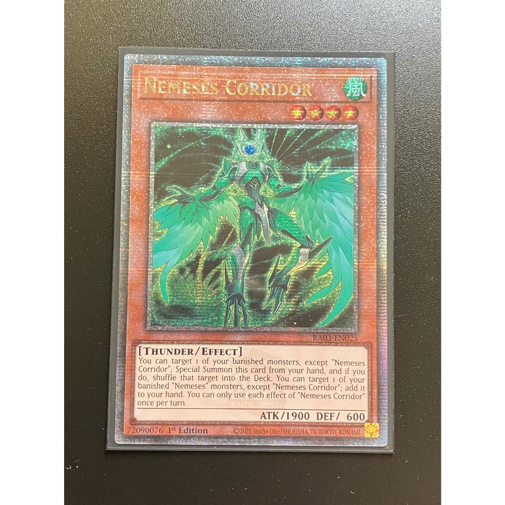 [Thẻ bài Yugioh] - [TCG-UK] - RA03-EN025 - Nemeses Corridor - 25th Secret Rare 1st Edition ...