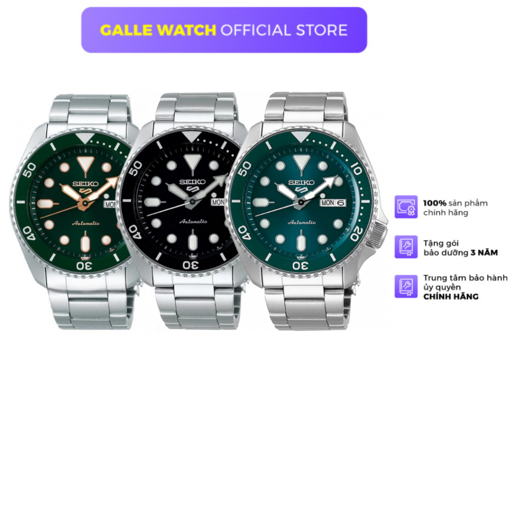 Đồng hồ cơ nam Seiko Watch SRPD phong cách thể thao, chống nước 10ATM ...