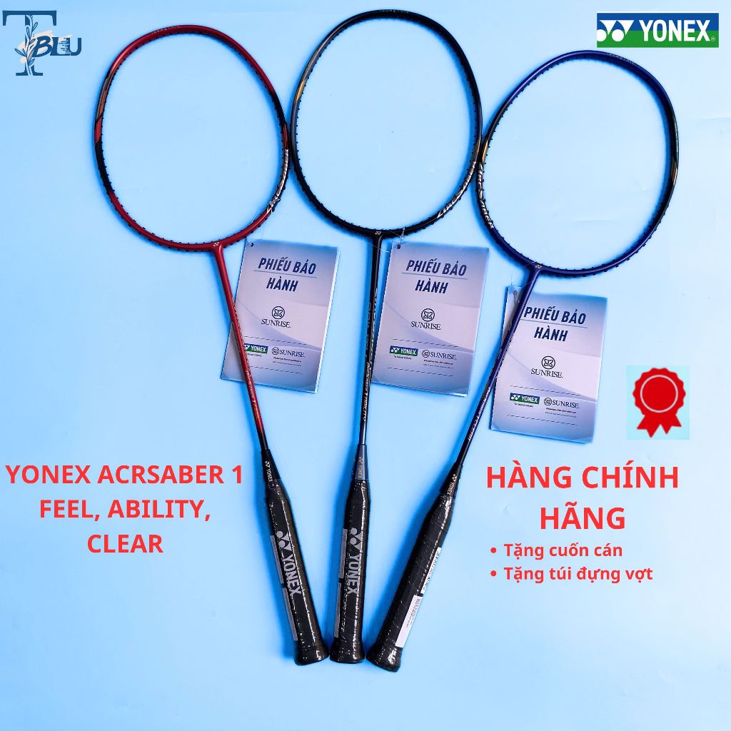 Vợt Cầu Lông Yonex Arcsaber 1 Feel, Arcsaber 1Ability , Arcsaber 1 ...