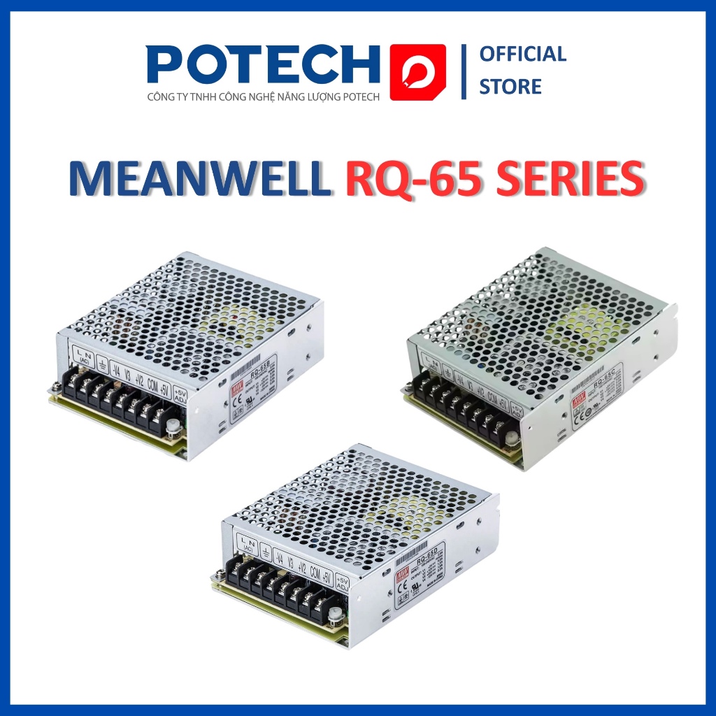 [CHÍNH HÃNG] Bộ nguồn MEANWELL 4 NGÕ RA RQ-65B, RQ-65C, RQ-65D, nguồn ...