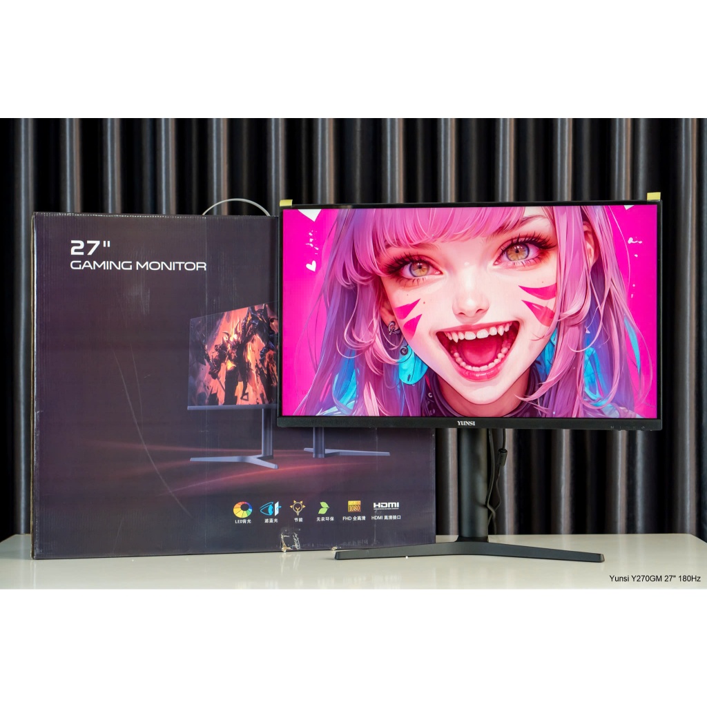 Màn hình LCD gaming Yunsi 27 in FHD 100hz / 2K 144hz 180hz new bảo hành ...