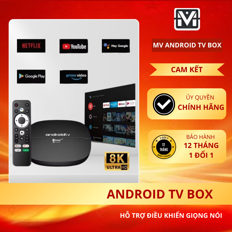 [GIÁ TỐT NHẤT] Android Tivi Box, TV Box Android 14 Ram 16GB+256GB hỗ ...