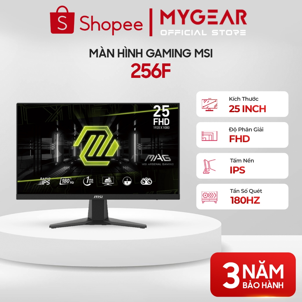 Màn hình Gaming MSI 255PXF 255F E20 G255F / 256F 24.5 inch FHD IPS 180 ...