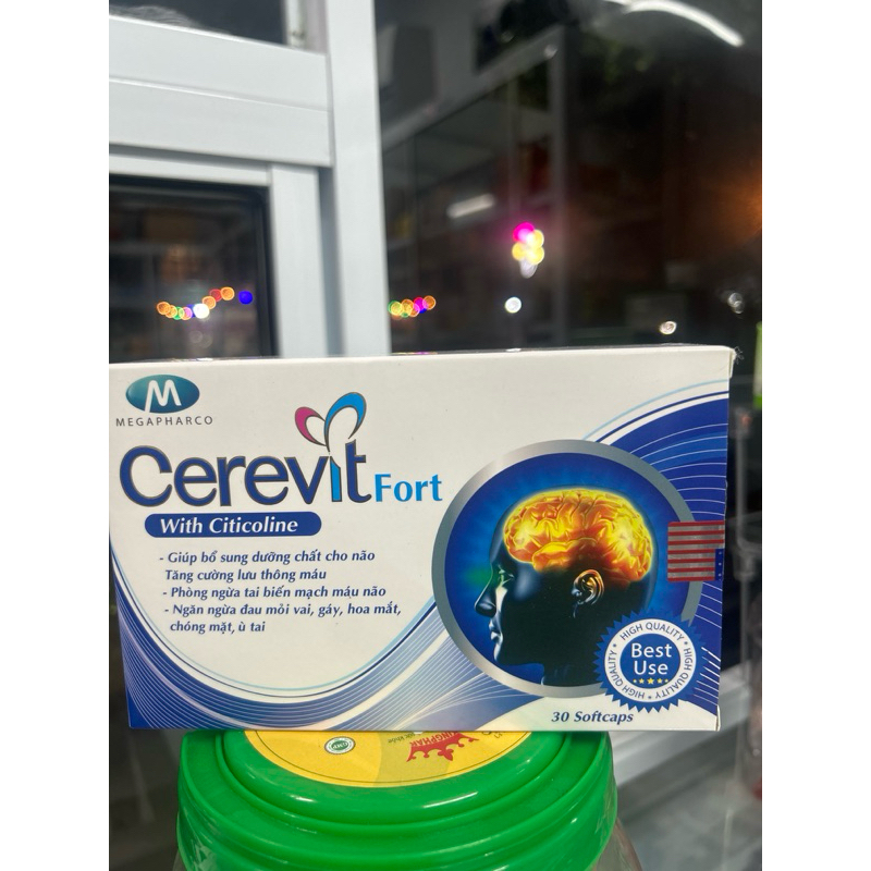 Cerevit Fort With Citicoline | Shopee Việt Nam