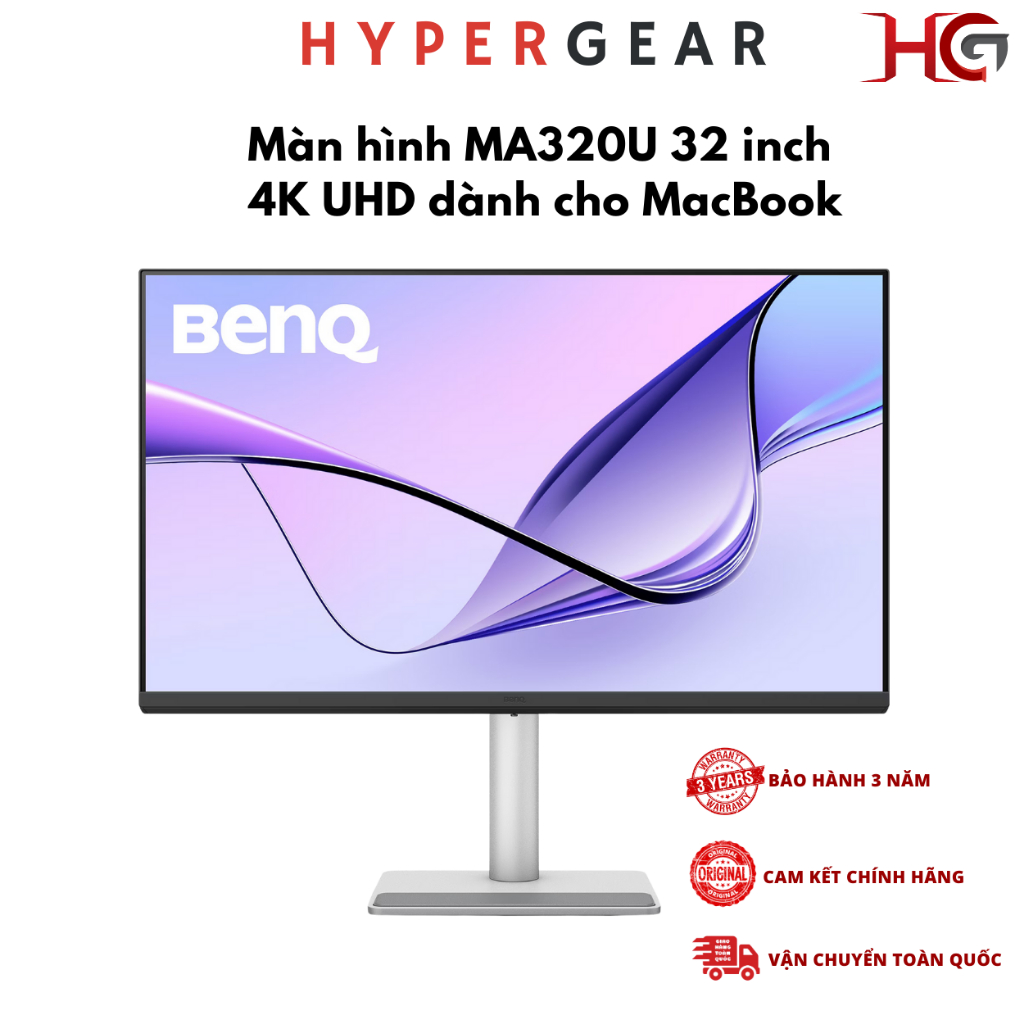 Màn hình BenQ MA320U 32 inch 4K UHD dành cho MacBook Pro và MacBook Air | Shopee Việt Nam