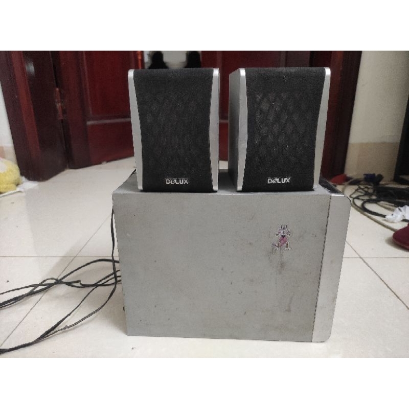 Bộ loa Delux 2.1 cũ | Shopee Việt Nam